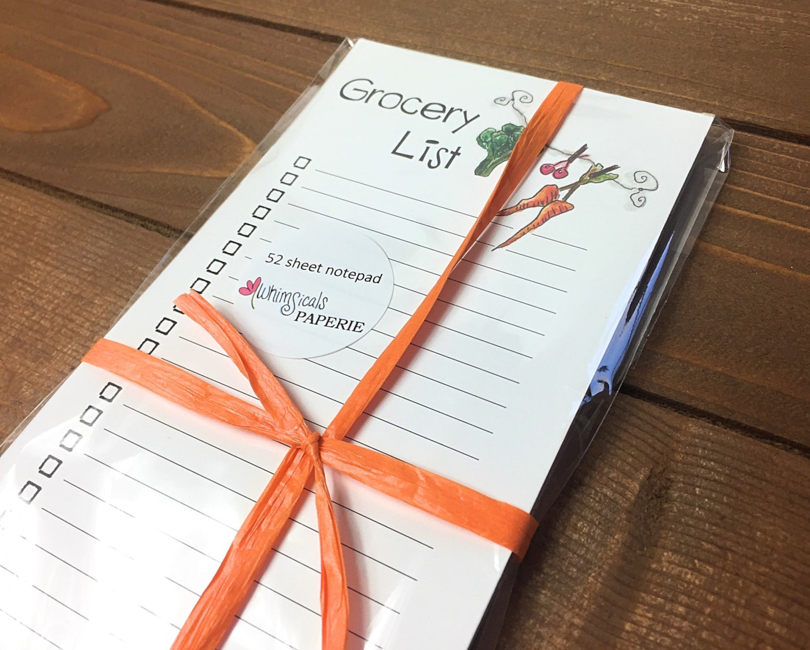 Magnetic Grocery List Notepad | Personalized Grocery Shopping List ...