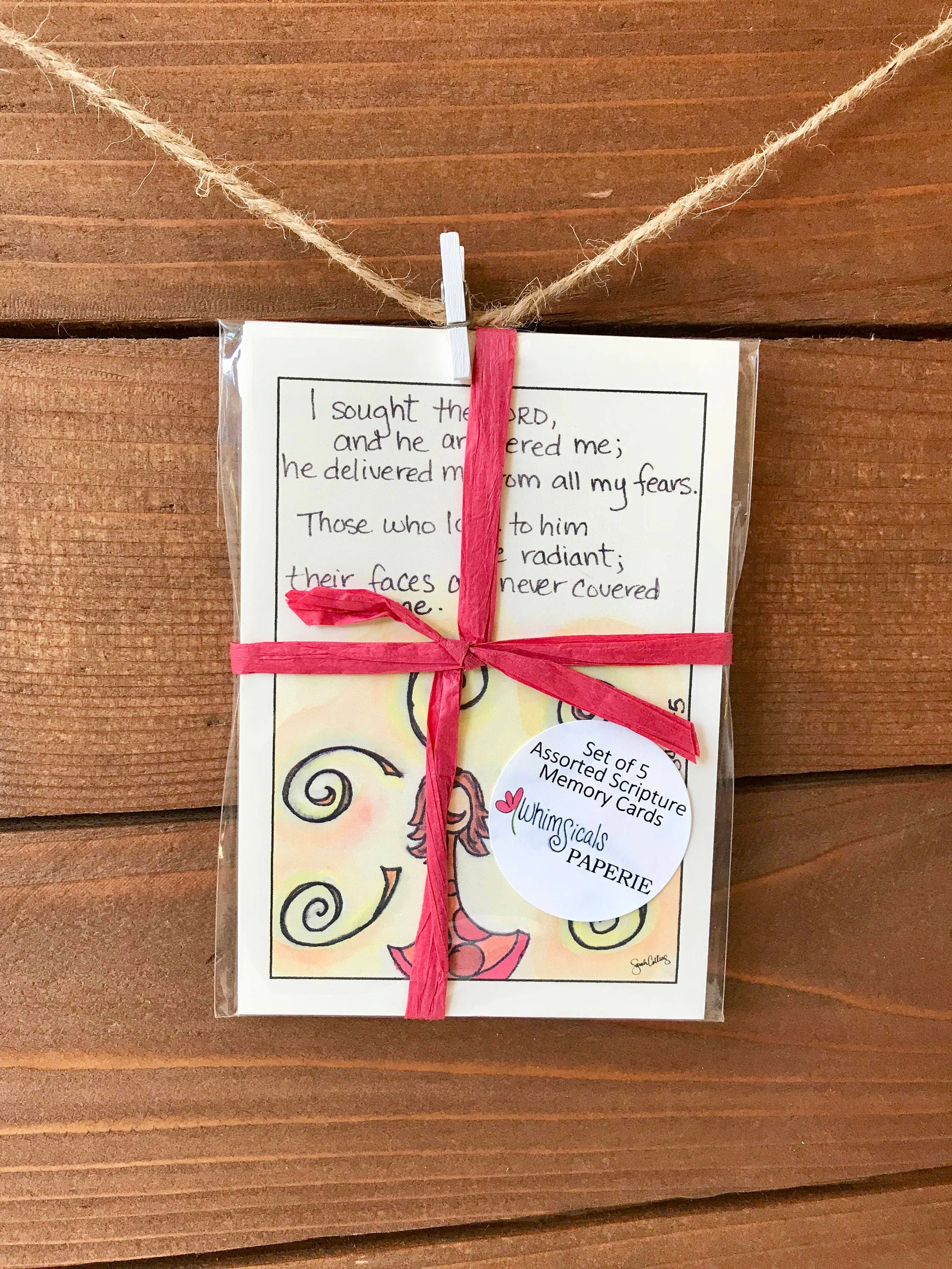 Illustrated Scripture Memory Verse Cards Freedom Set 1 | Etsy