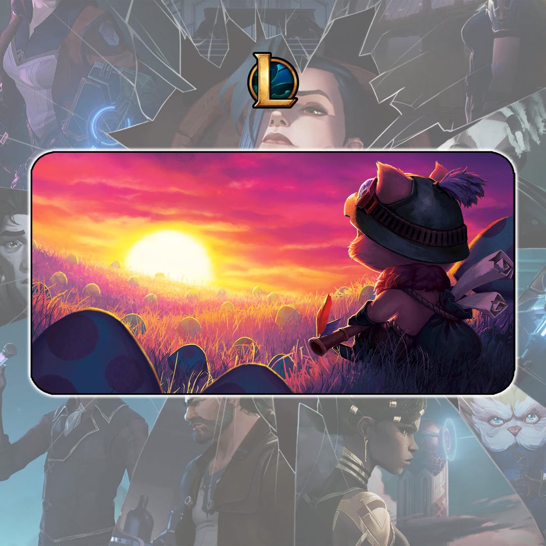 LOL - Teemo / Mousepad Deskmat - Etsy