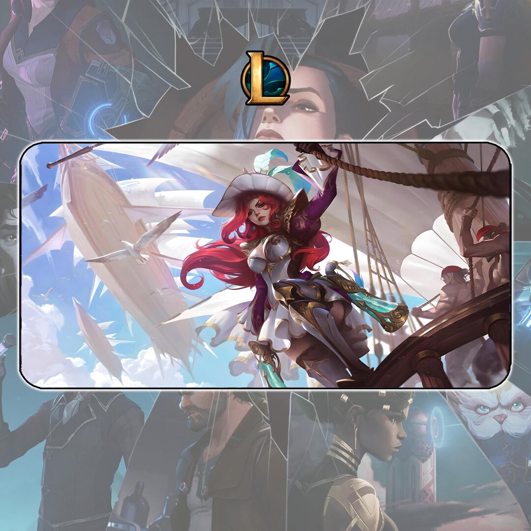 LOL - Miss Fortune Battle Queen / Mousepad Deskmat - Etsy