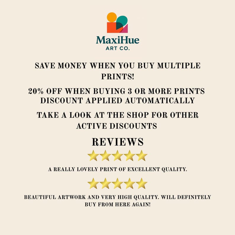 Bold Pizza Kitchen Wall Art Print | Colourful Maximalist Dopamine Decor ...