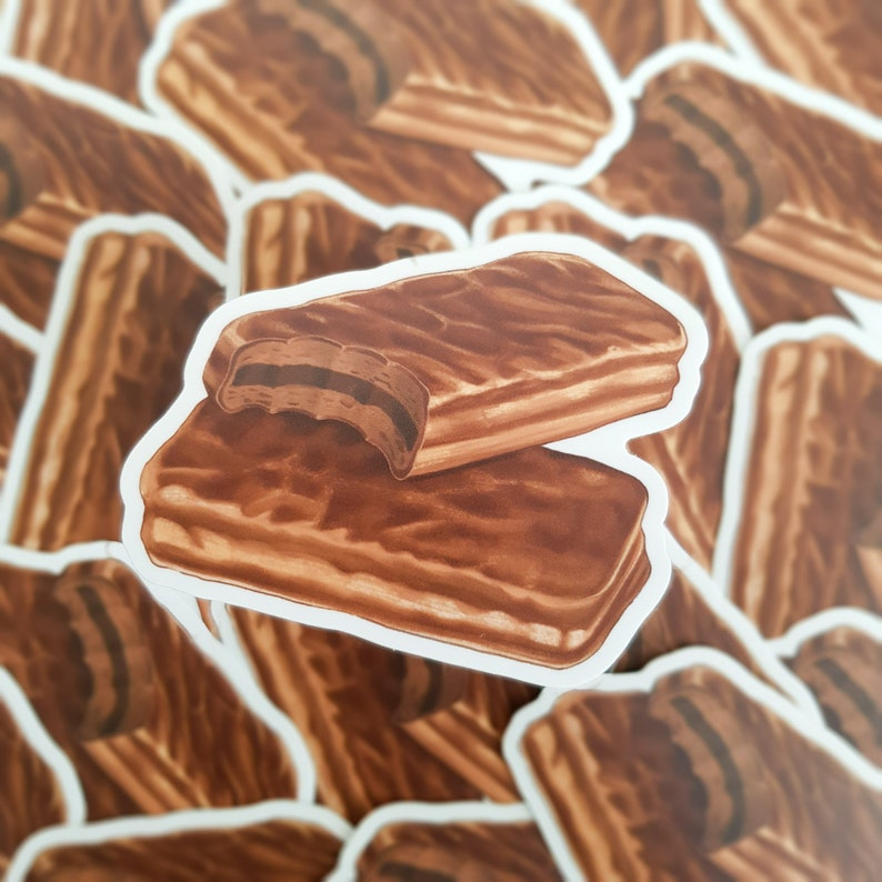 Tim Tams Sticker, Vinyl Sticker, Australian Biscuit Stickers, Aussie ...