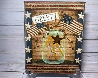 Americana Wall Decor | Etsy
