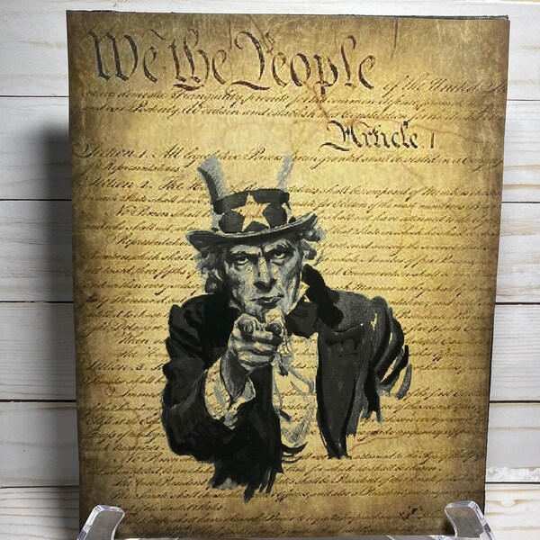 Uncle Sam Poster - Etsy