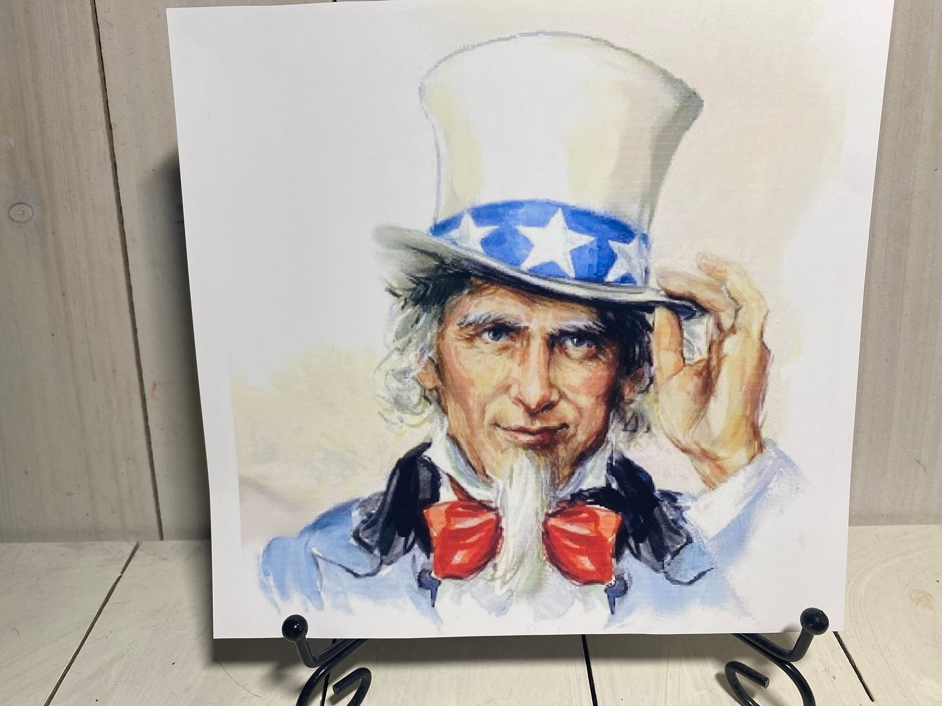 Uncle Sam Poster Blank