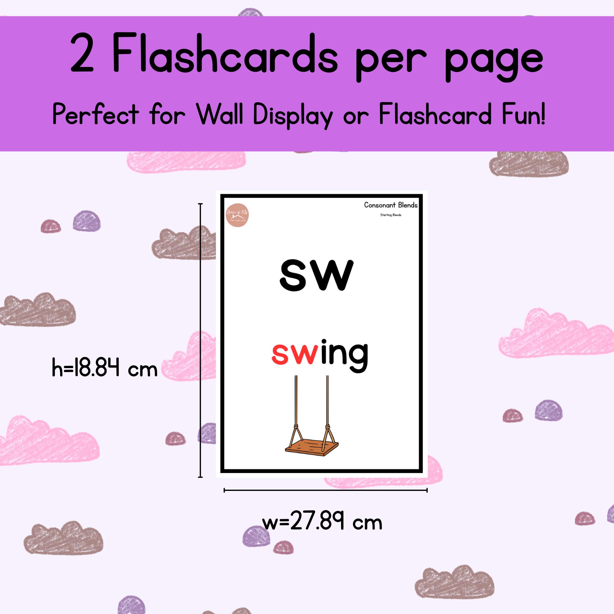 Phonics Flashcard Bundle- Letter Sounds, Blends, Digraphs, Vowel Teams ...