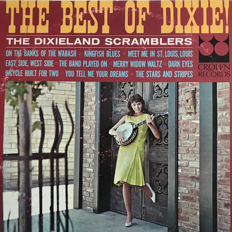 Dixieland Vinyl Album, the Best of Dixie Record, Dixieland Greats ...