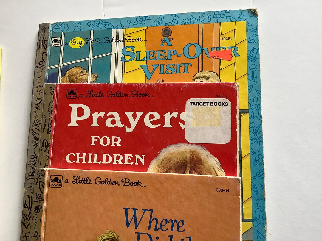 Six Little Golden Books, Childrens Books, Santas Toy Shop, Pinocchio ...