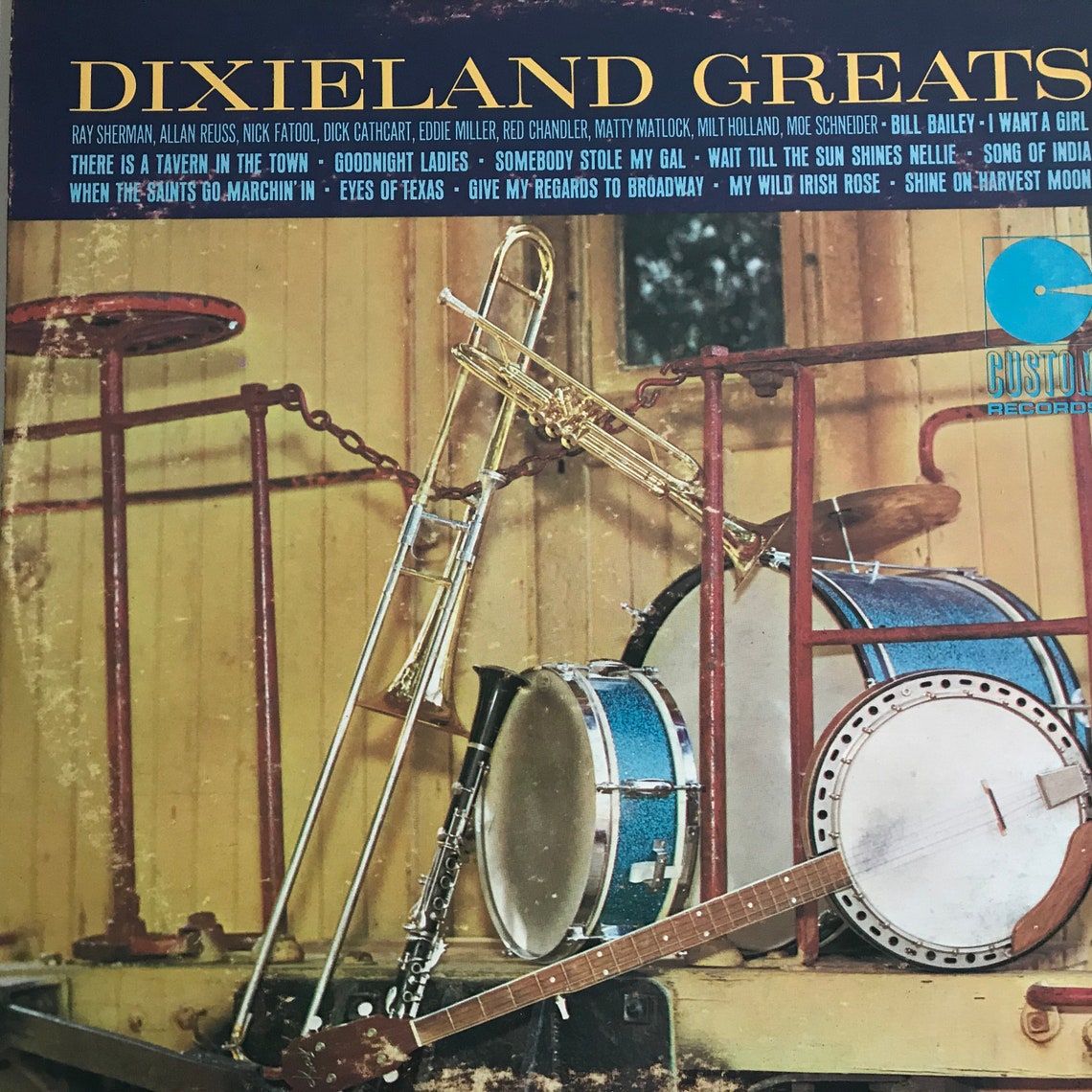 Dixieland Vinyl Album, the Best of Dixie Record, Dixieland Greats ...