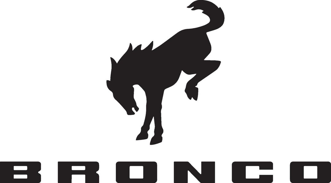 Ford Bronco Vinyl Decal | Bronco Truck Sticker | off Road Window Vinyl ...