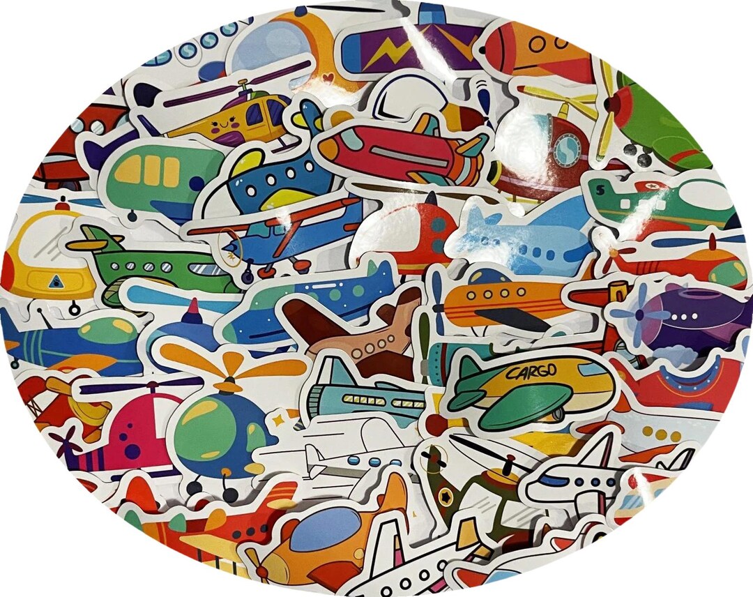 Airplane Stickers, Viny Stickers,10-50pcs Random Pack, FREE Shipping ...