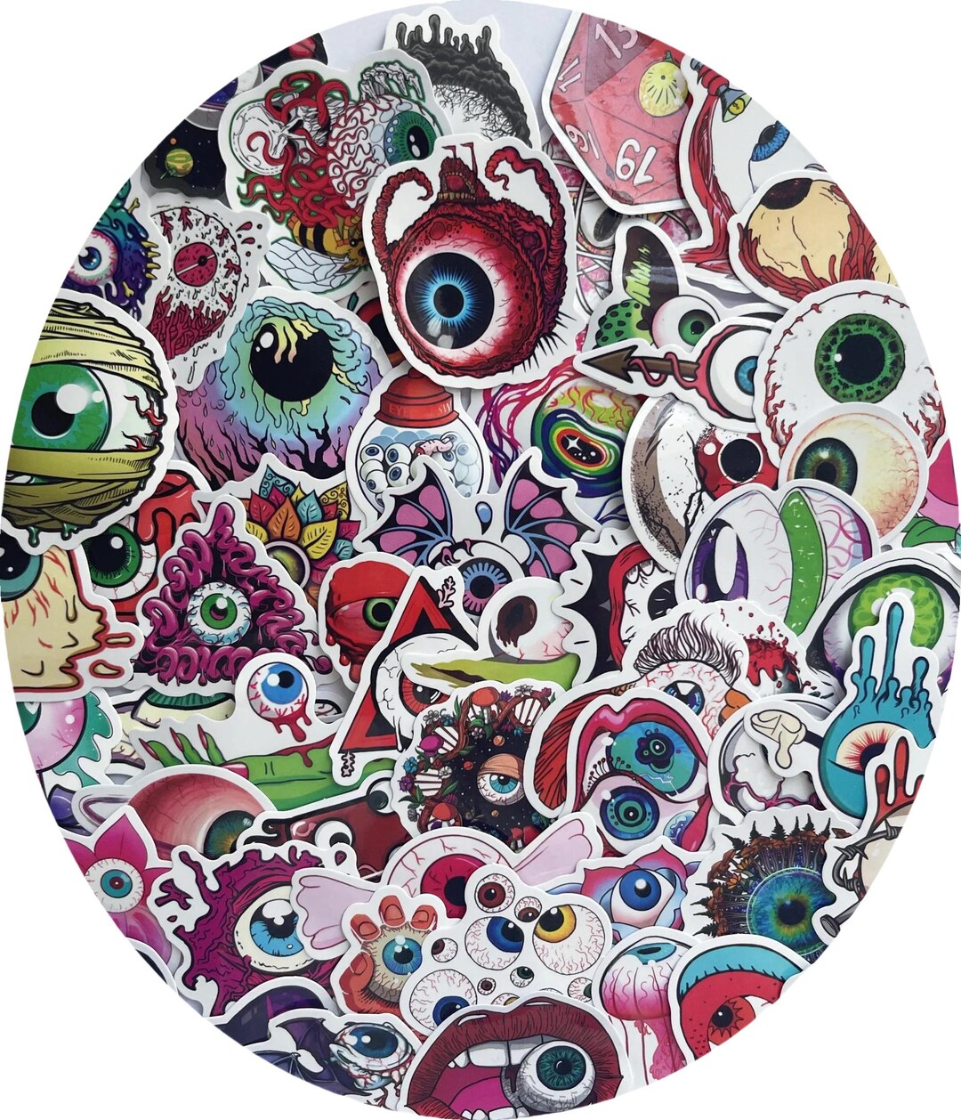 Eyeballs Stickers, Viny Stickers,10-50pcs Random Pack, FREE Shipping ...