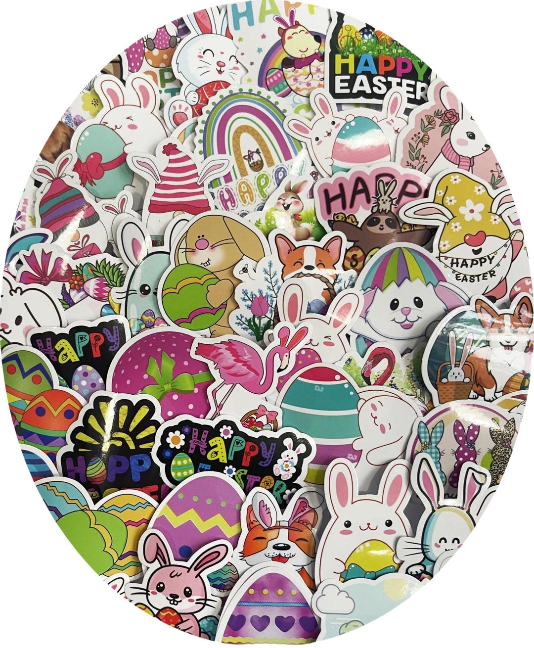 Easter Stickers, Viny Stickers,10-50pcs Random Pack, FREE Shipping ...