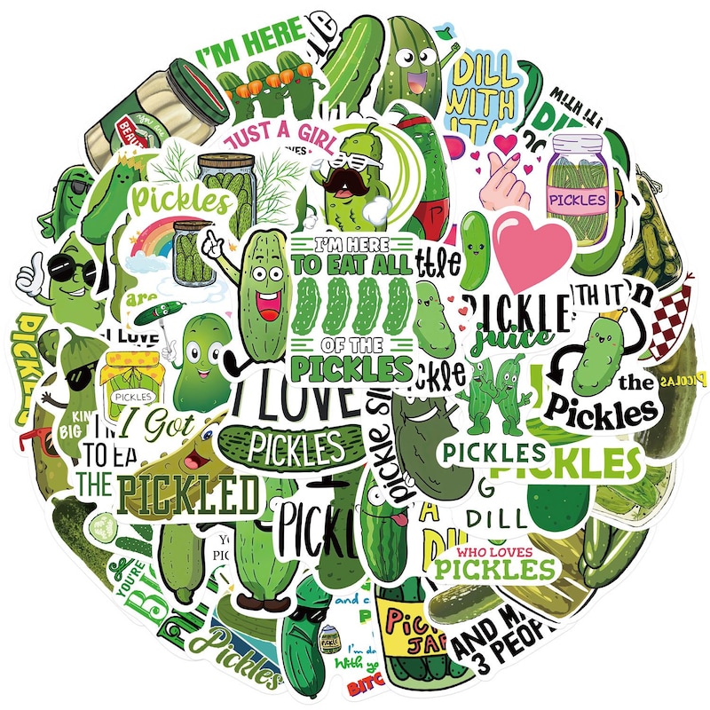 Pickle Labels - Etsy
