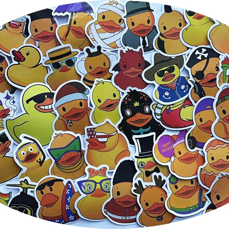 Rubber Duck Sticker - Etsy