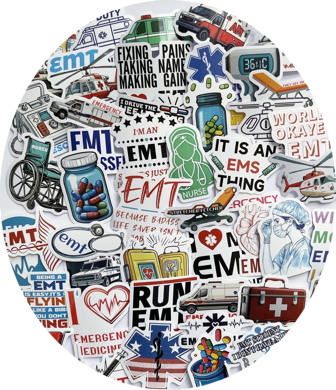 Urgent Care Stickers,viny Stickers,10-50pcs Random Pack,free Shipping ...