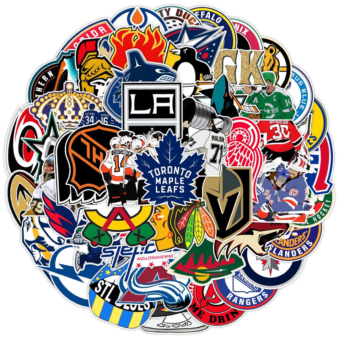 Hockey Stickers, Viny Stickers,10-50pcs Random Pack, FREE Shipping ...