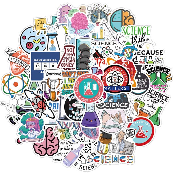 Science Sticker - Etsy