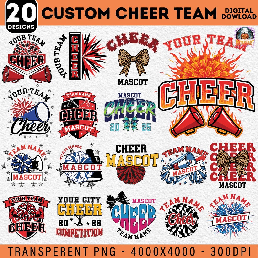 Custom Team Name Png Bundle, 20 PNG Game Day, Mascot Basketball Png ...