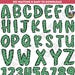 Doodle Alphabet Png Bundle, 4 PNG Holiday, Christmas Tree Png ...