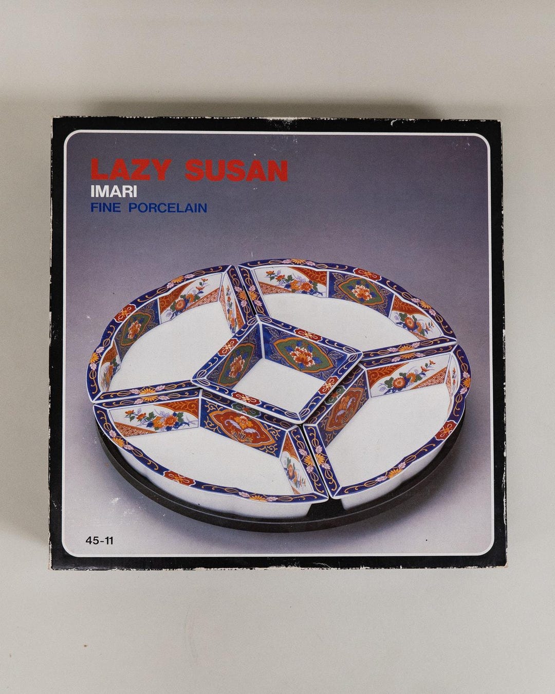 1980s Lazy Susan Fine Porcelain by Amari - Etsy