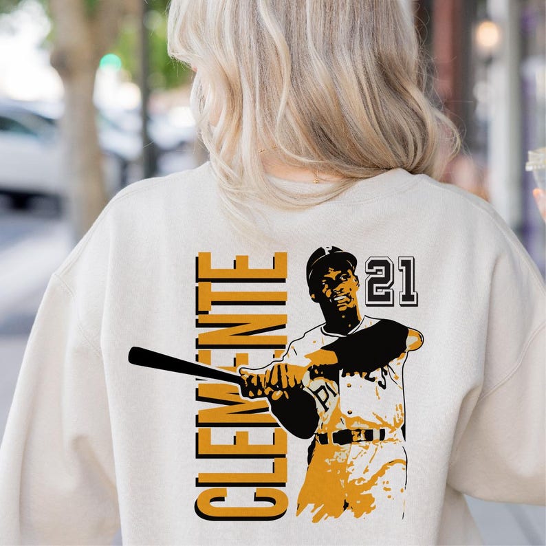 Paquete de SVG de Clemente 21, SVG de Puerto Rico, SVG de béisbol de ...