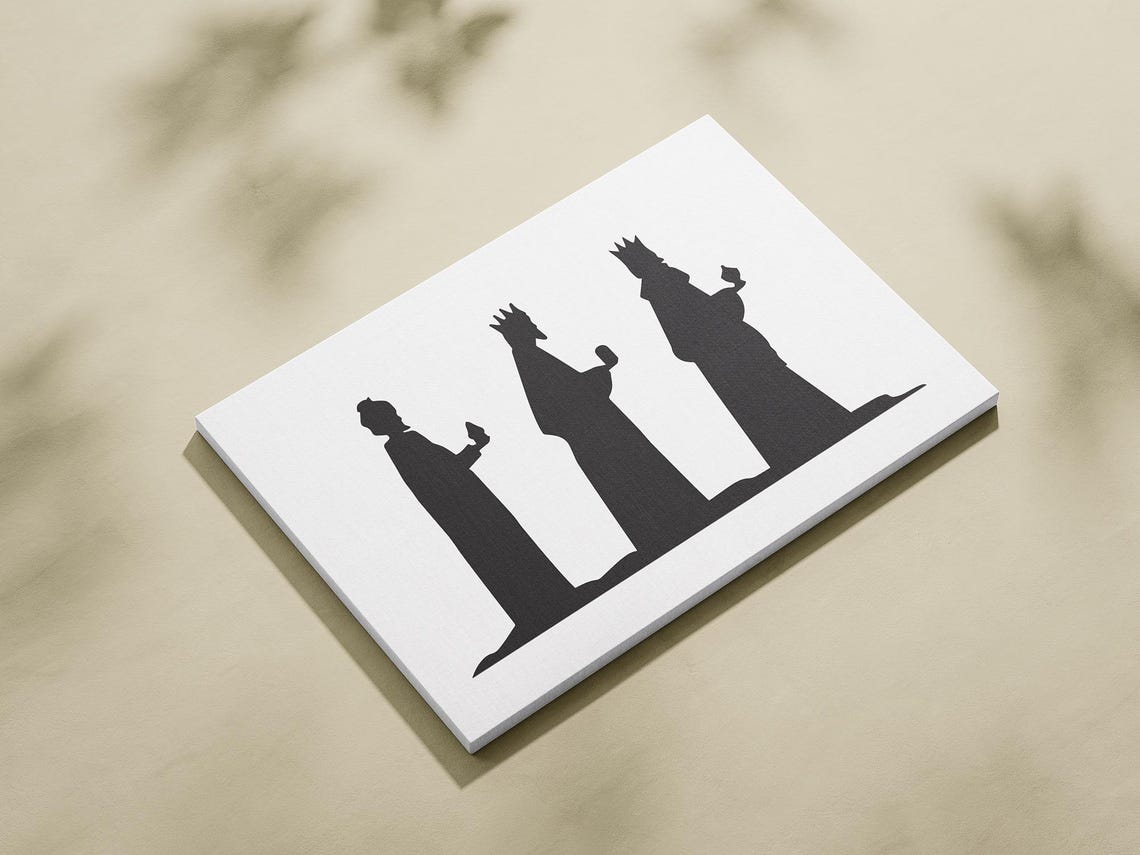 3 Wise Men Svg, Three Wise Men Svg Bundle, Nativity Svg, Three Kings ...