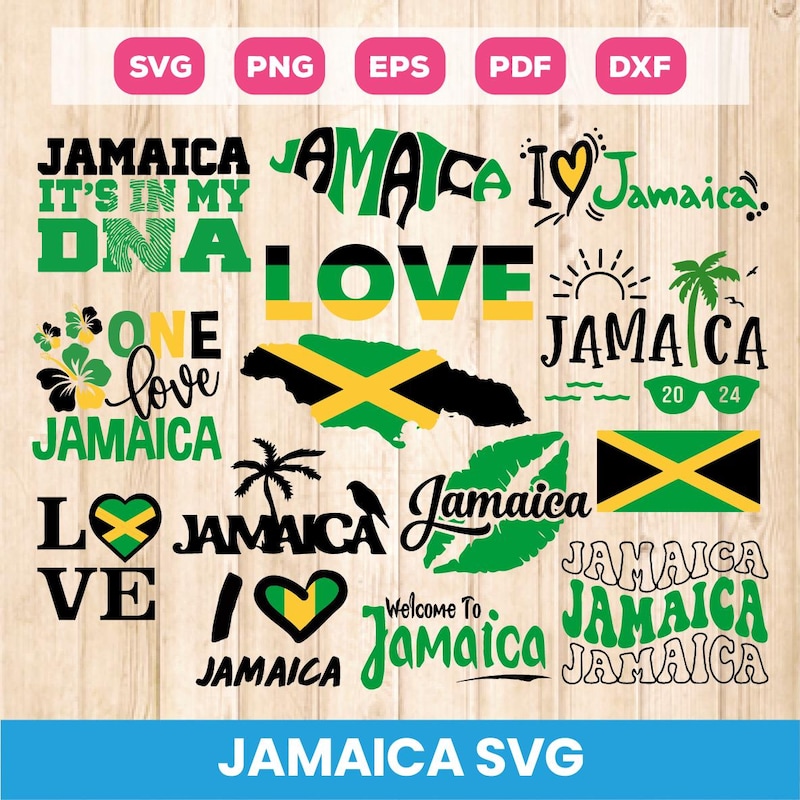 Happy Birthday Card Jamaica - Etsy