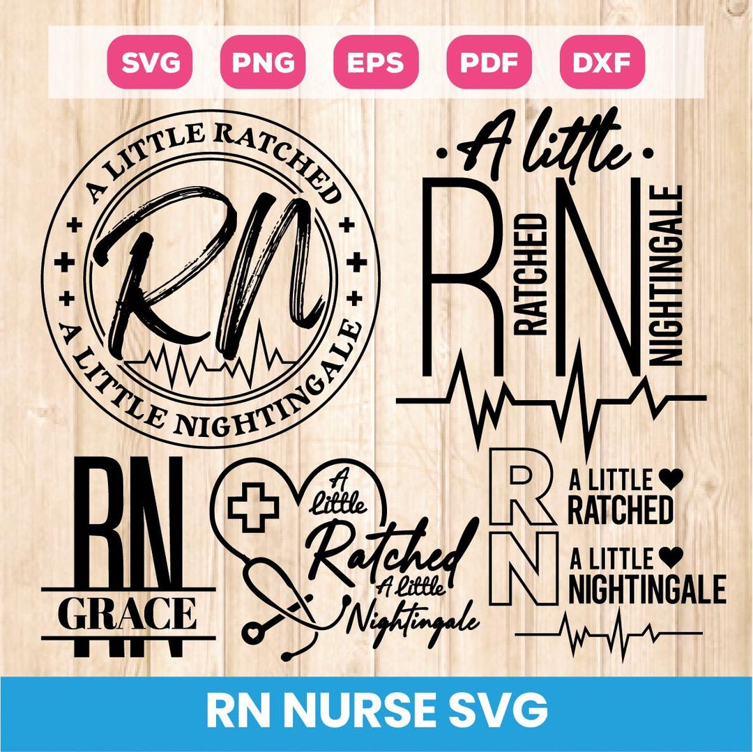 Funny Nurse Svg, RN Svg, Nurse Life Svg, Registered Nurse Svg, Nurse ...