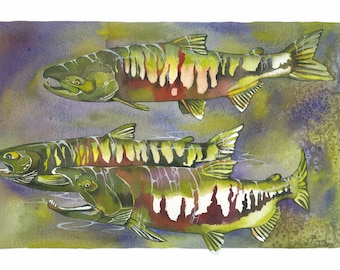 Original Wildlife Artwork by René C. Reyes by reyespaintings