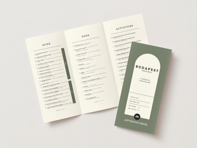 Budapest City Guide Brochure, A4 Size Digital Download, at Home Trip ...