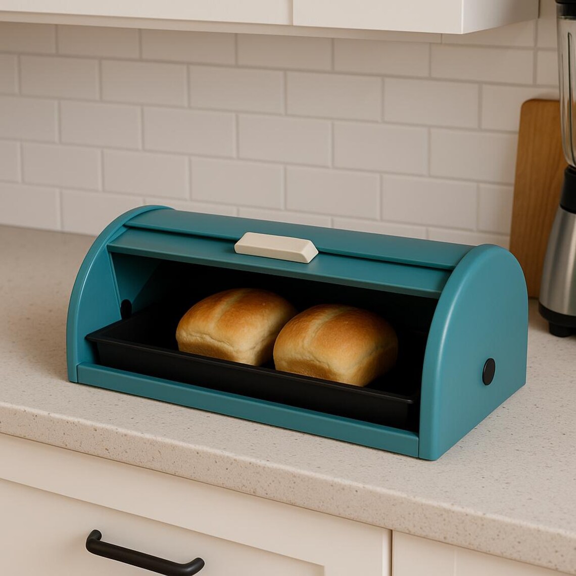 Bread Box 3D Print File | Printable Kitchen Storage Bin | Digital STL ...
