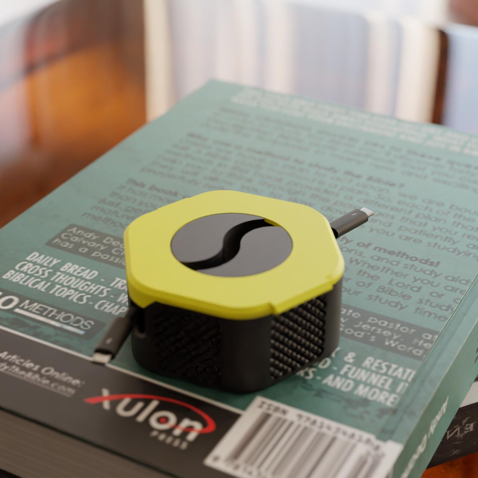 3D Printable Cable Holder With Cover | Cord Organizer Box for Desk ...