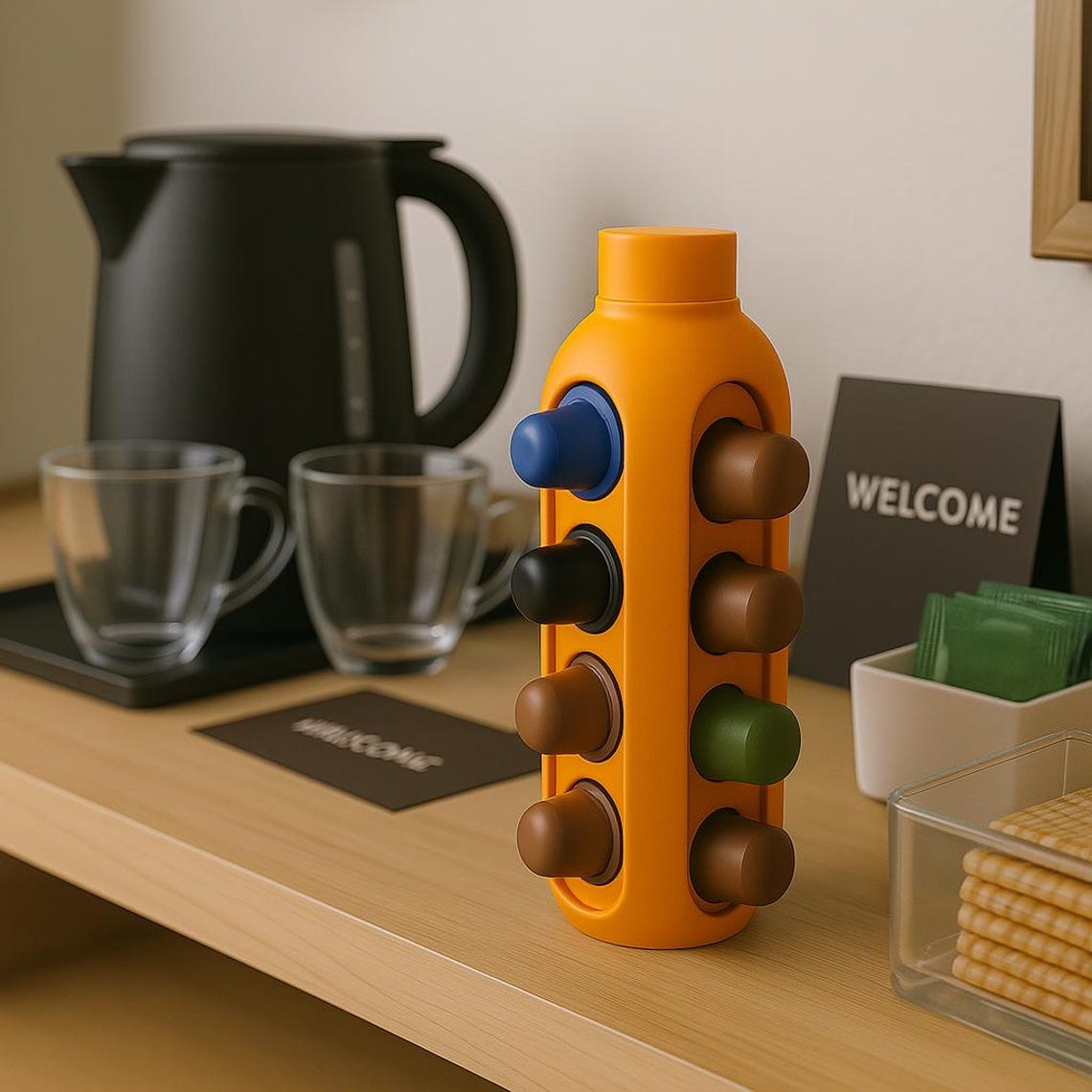 3D Printable Coffee Pod Holder | Compact Nespresso Capsule Organizer ...