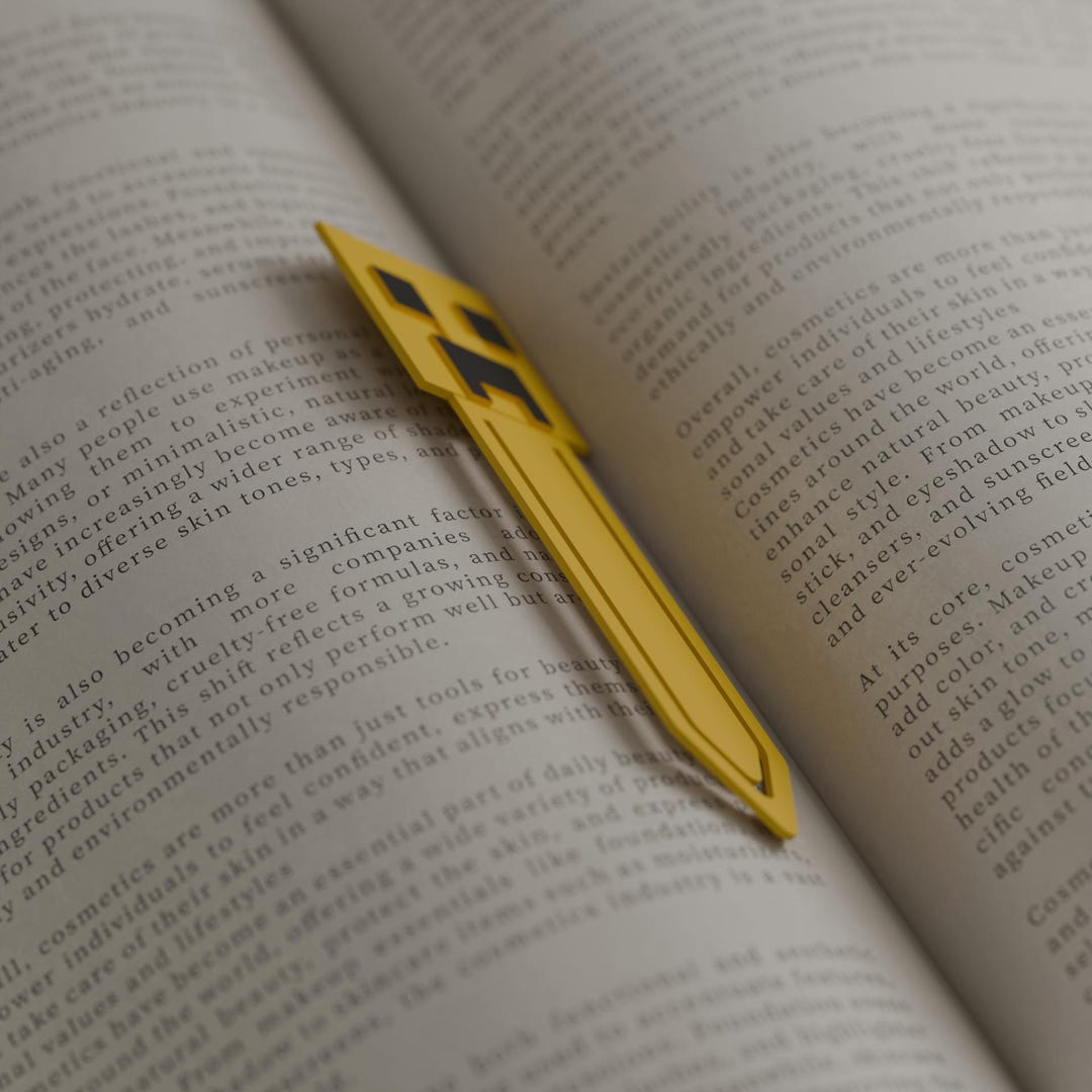 3D Printable Bookmarks Set | 8 Unique STL Designs | Digital Download - Etsy