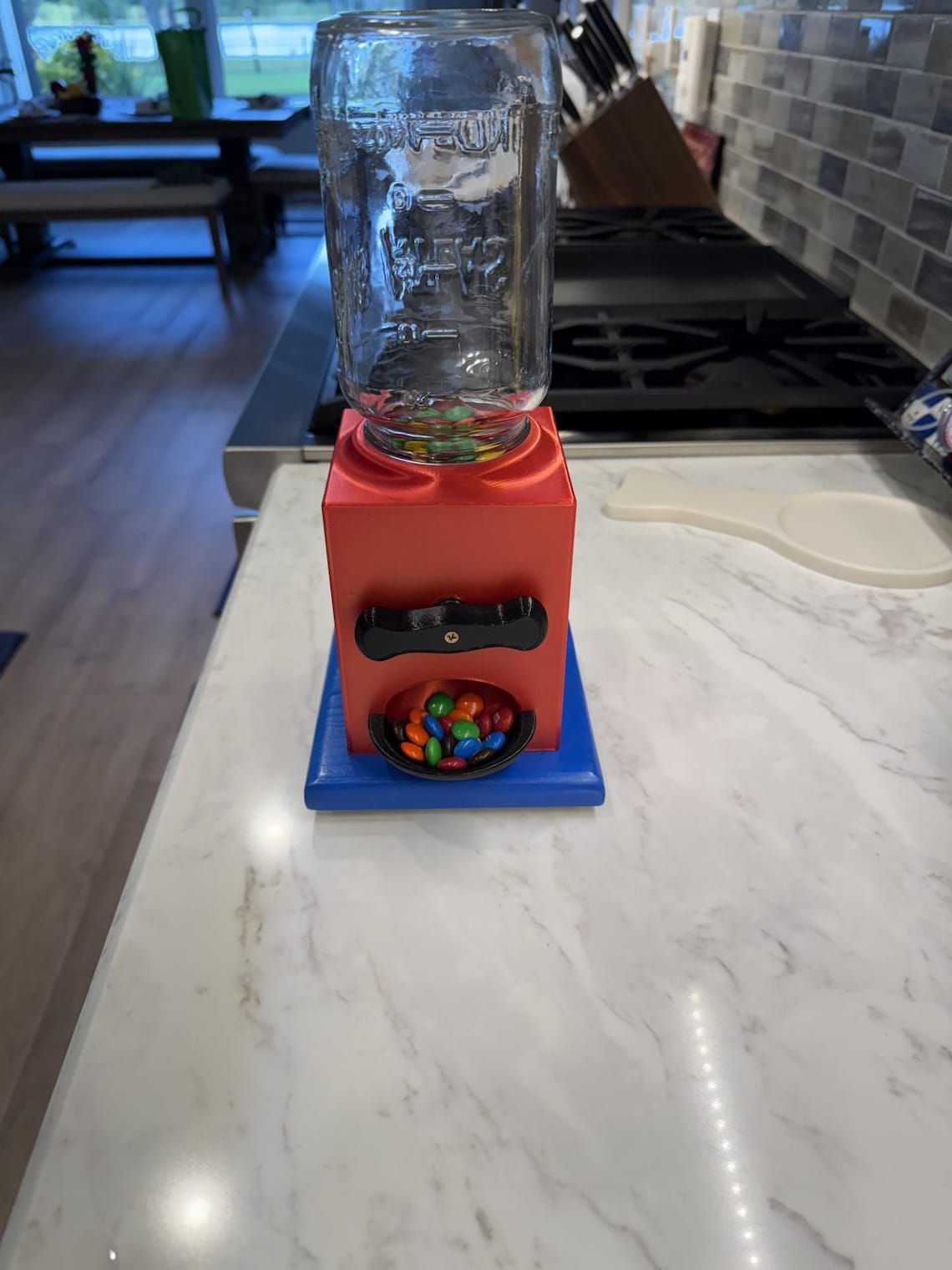 3D Printable Candy Dispenser: Gumball Machine Style Desk Toy (STL File ...