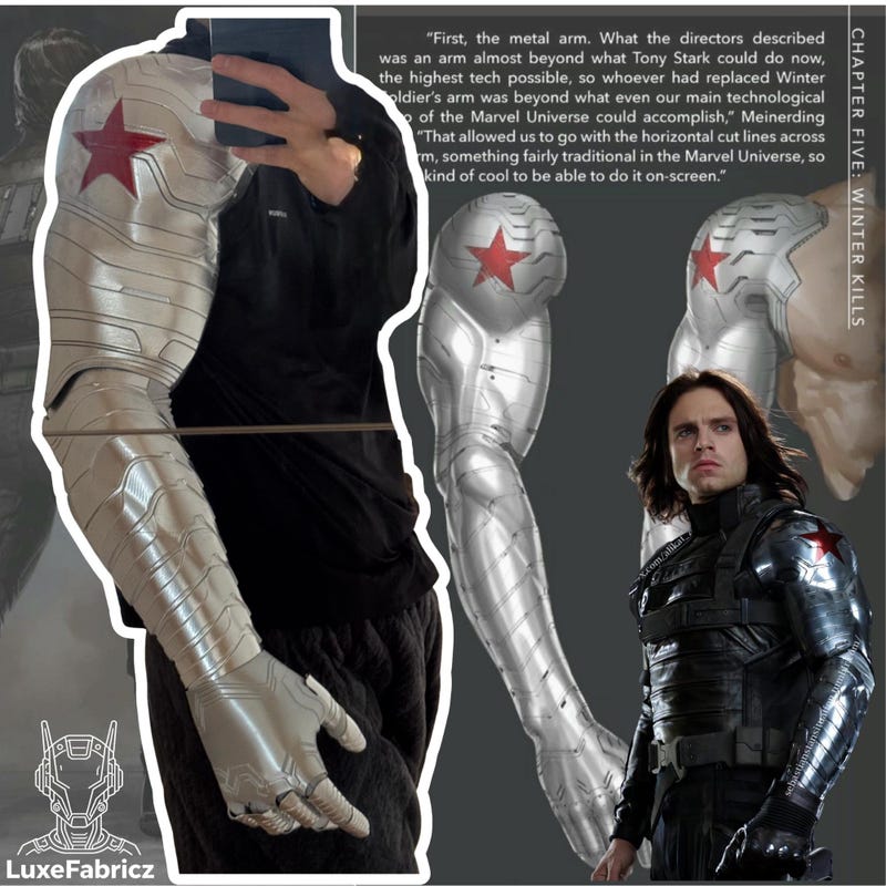Winter Soldier Arm - Etsy