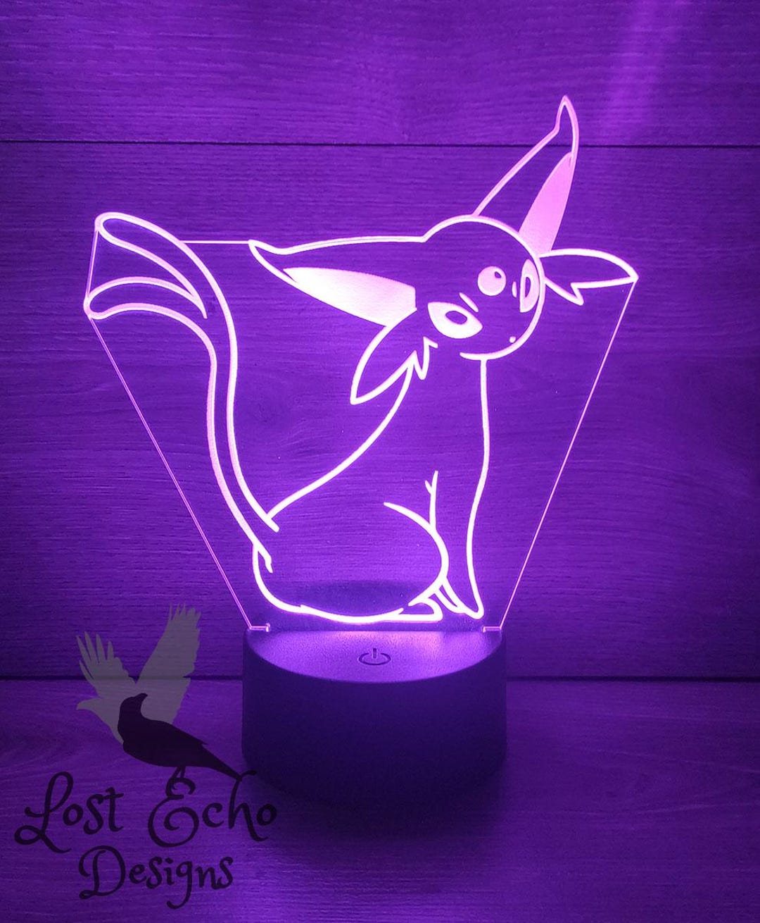 Espeon Pokemon LED Lamp - Etsy