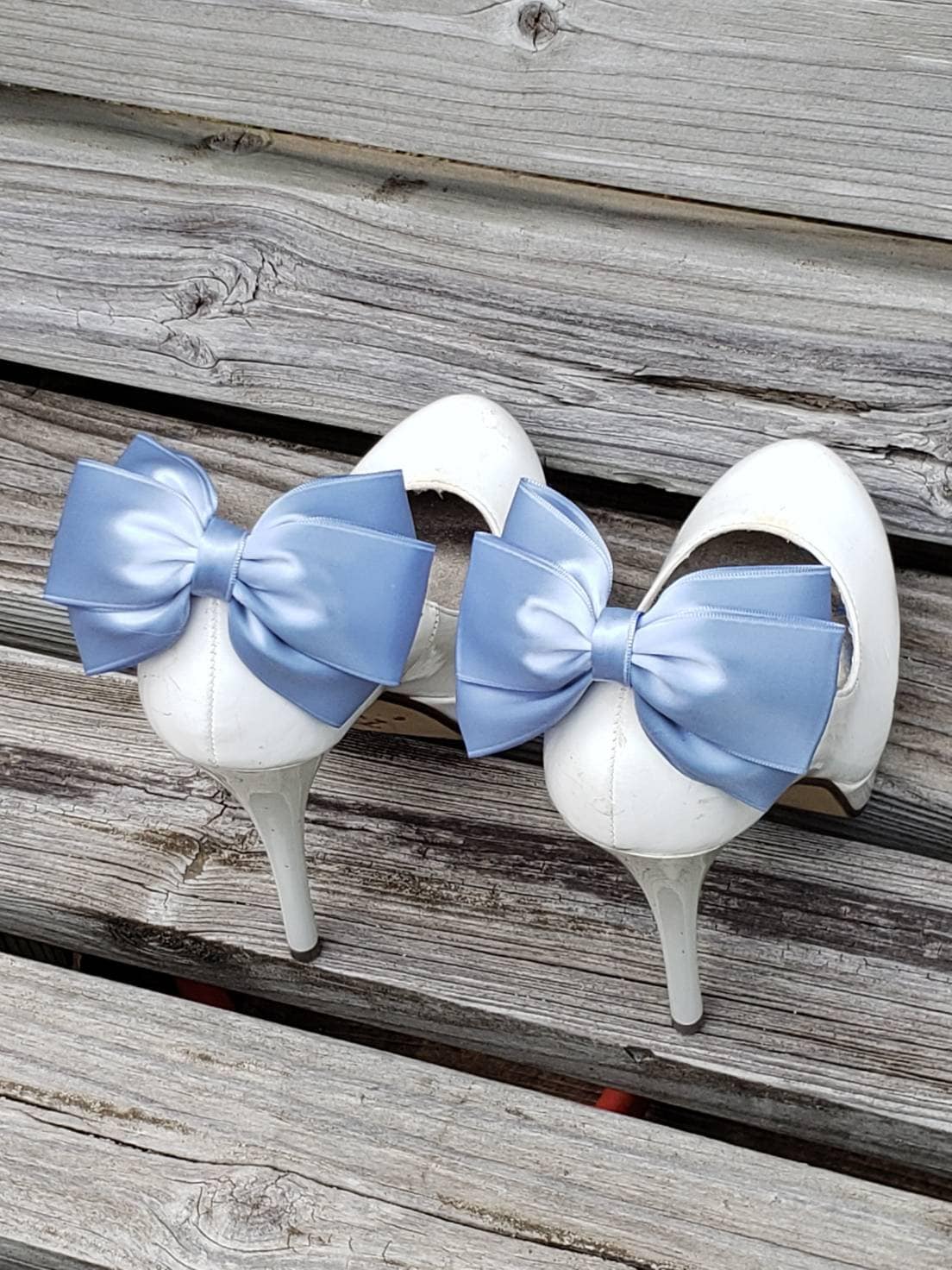 Bow Shoe Clips Wedding Shoe Clips Bridal Shoe Clips Clips | Etsy