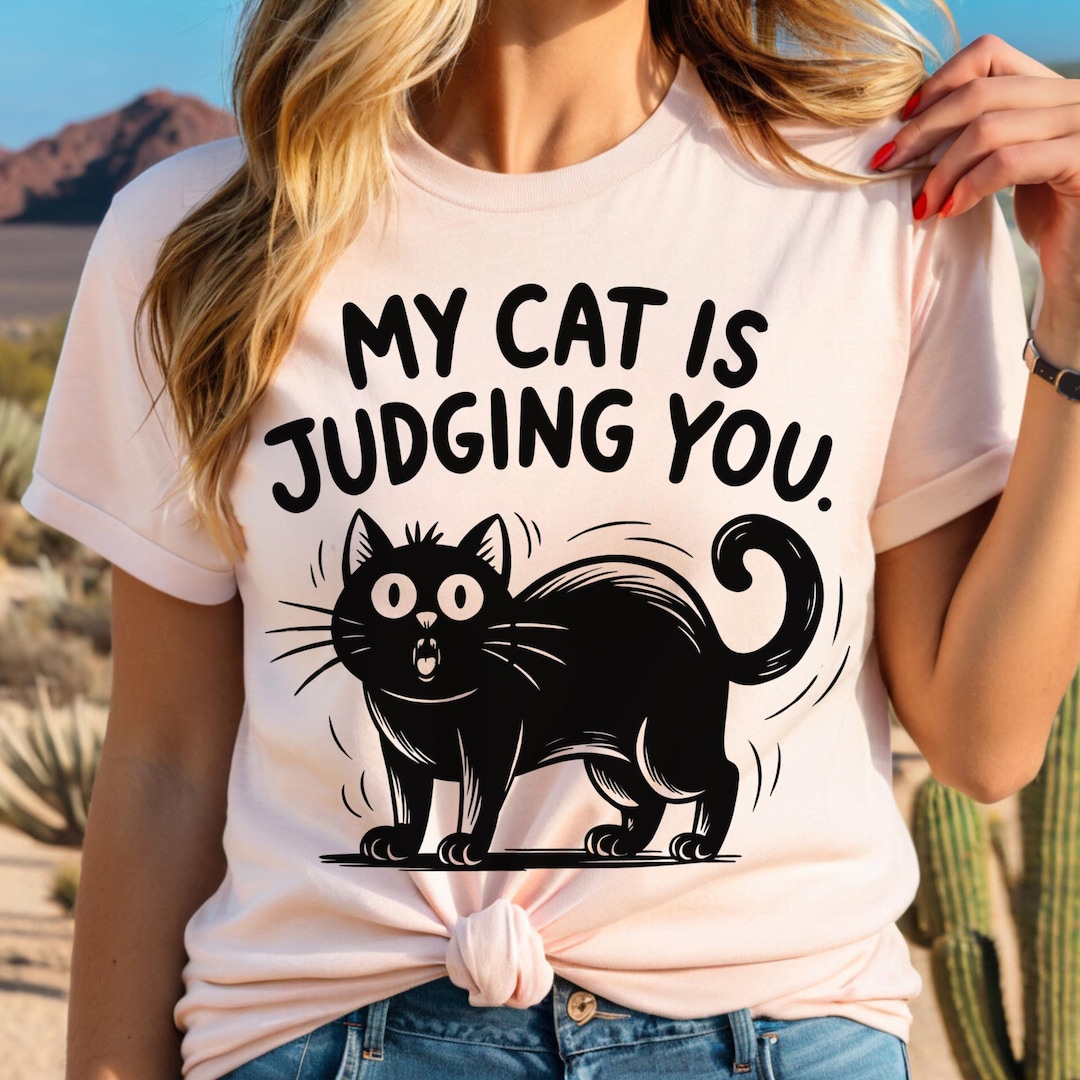 Funny Cat Judging You PNG: Sassy Kitty Clipart (digital Download) - Etsy