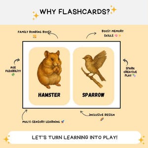 108 Type of Animals Flash Cards Identification Montessori Education ...