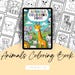 Animal Coloring Pages for Kids | Digital Download | Kids Activity Pages ...