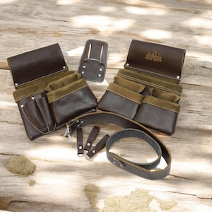 Refined Leather Framing Tool Belt |adjustable for Professionals ...