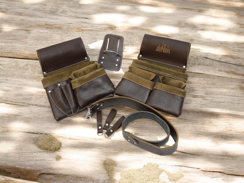 Refined Leather Framing Tool Belt |adjustable for Professionals ...