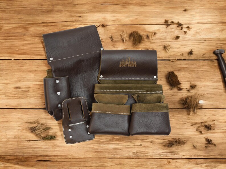 Refined Leather Framing Tool Belt |adjustable for Professionals ...