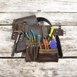 Refined Leather Framing Tool Belt |adjustable for Professionals ...