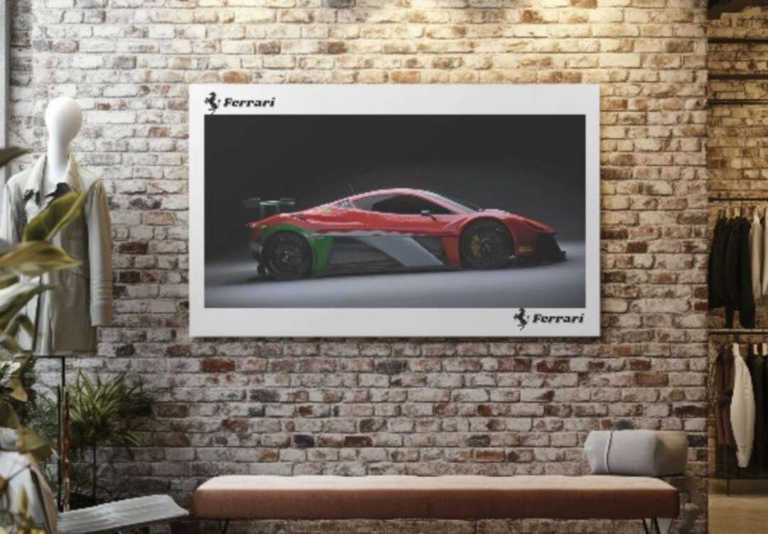 Ferrari Printable Poster, Sports Car Poster, Luxury Car Poster ...