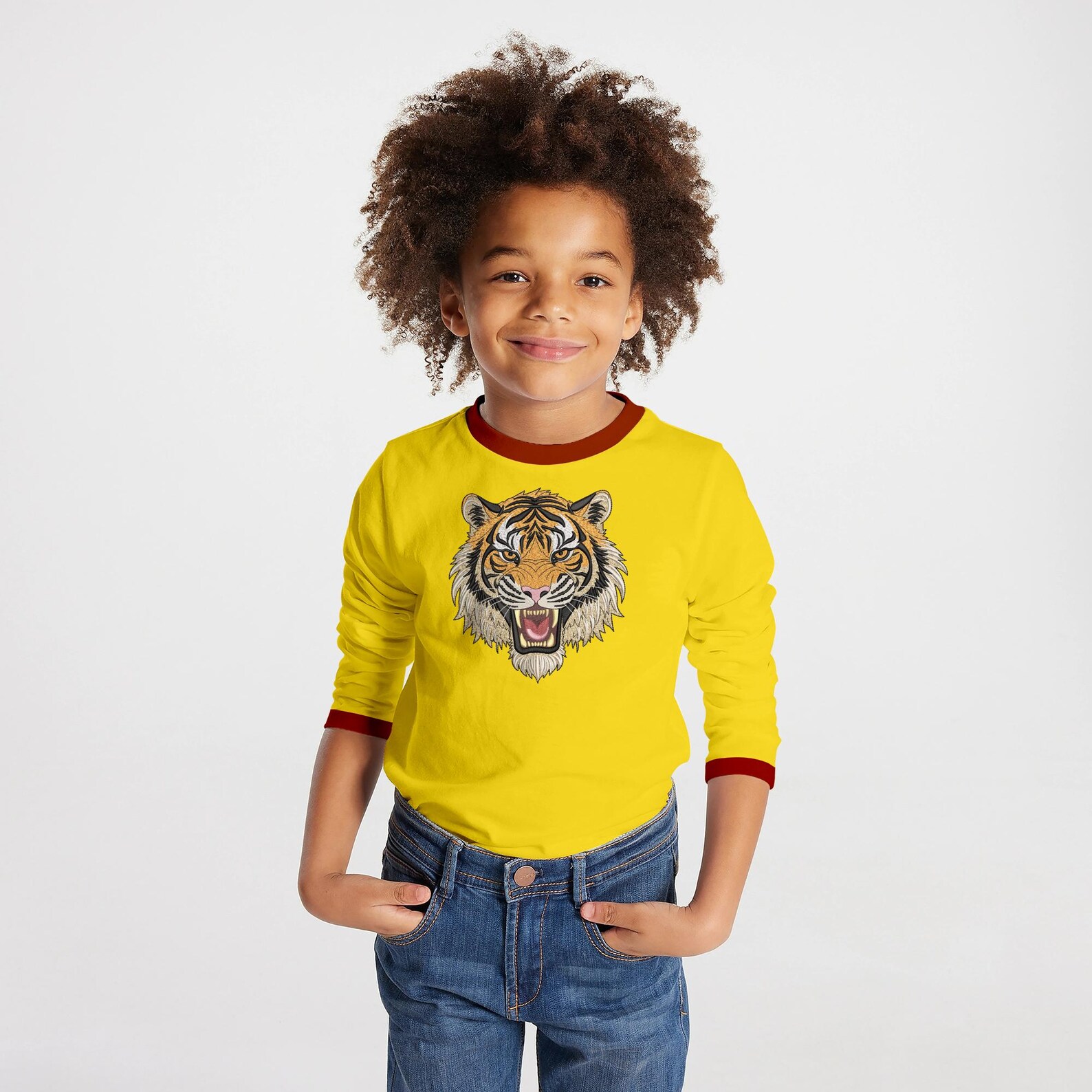Tiger Face Embroidery Design - 5 Sizes Available - Instant Download ...