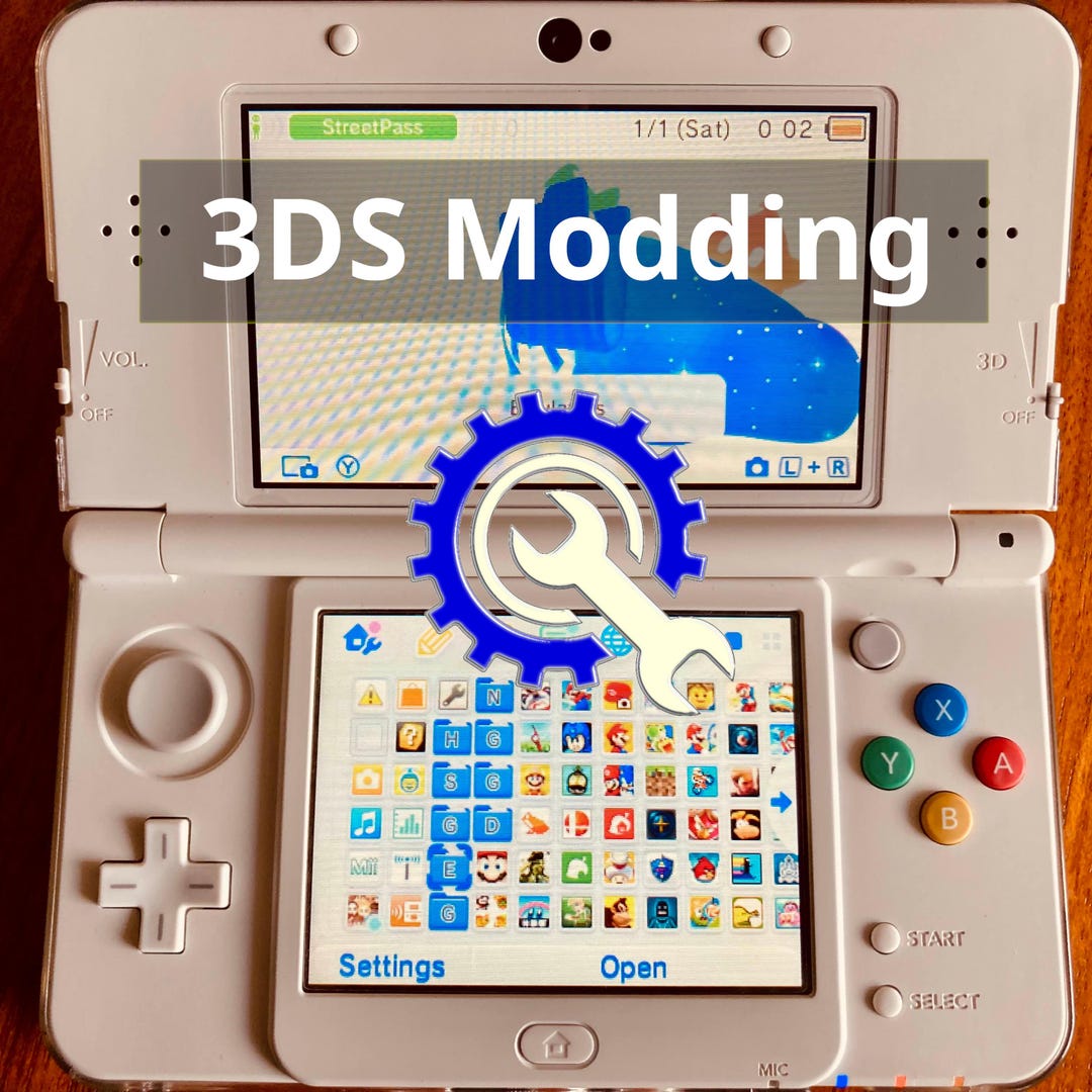 3DS/2DS Modding - Etsy