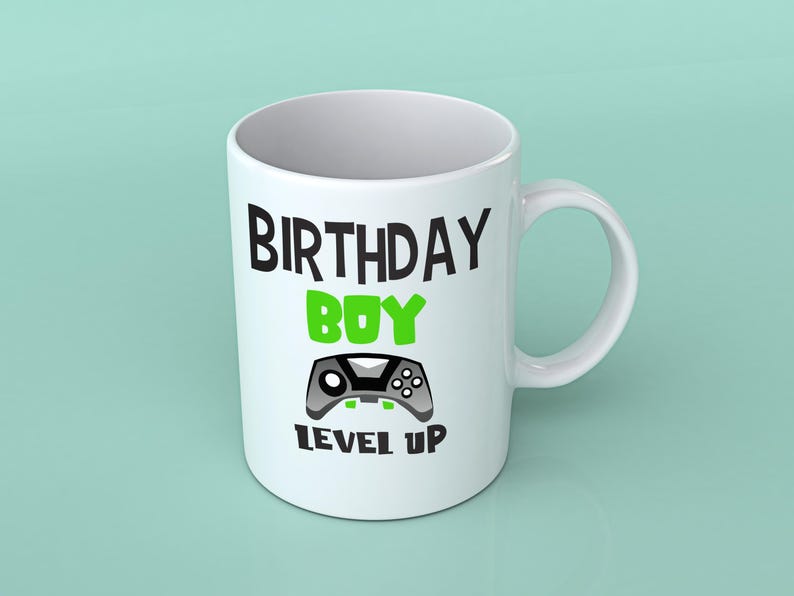 Birthday Boy Level up | Gamer Birthday PNG + SVG | Video Game ...